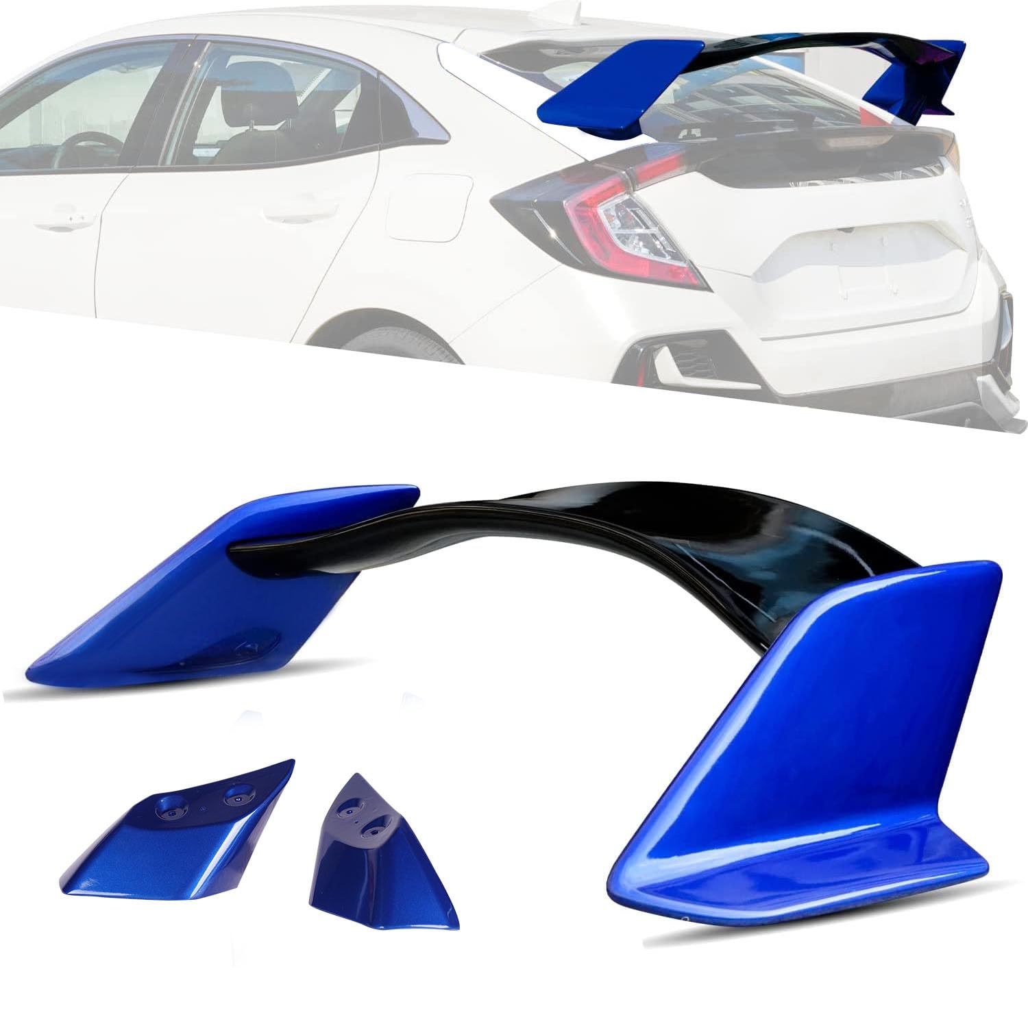 Archaic Spoiler Wing for 2016-2021 Honda Civic Hatchback FK7 Type-R ...