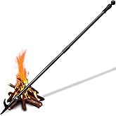 Amazon.com : Fire Pit Stick Poker, 46" Stainless Steel Adjustable Long ...