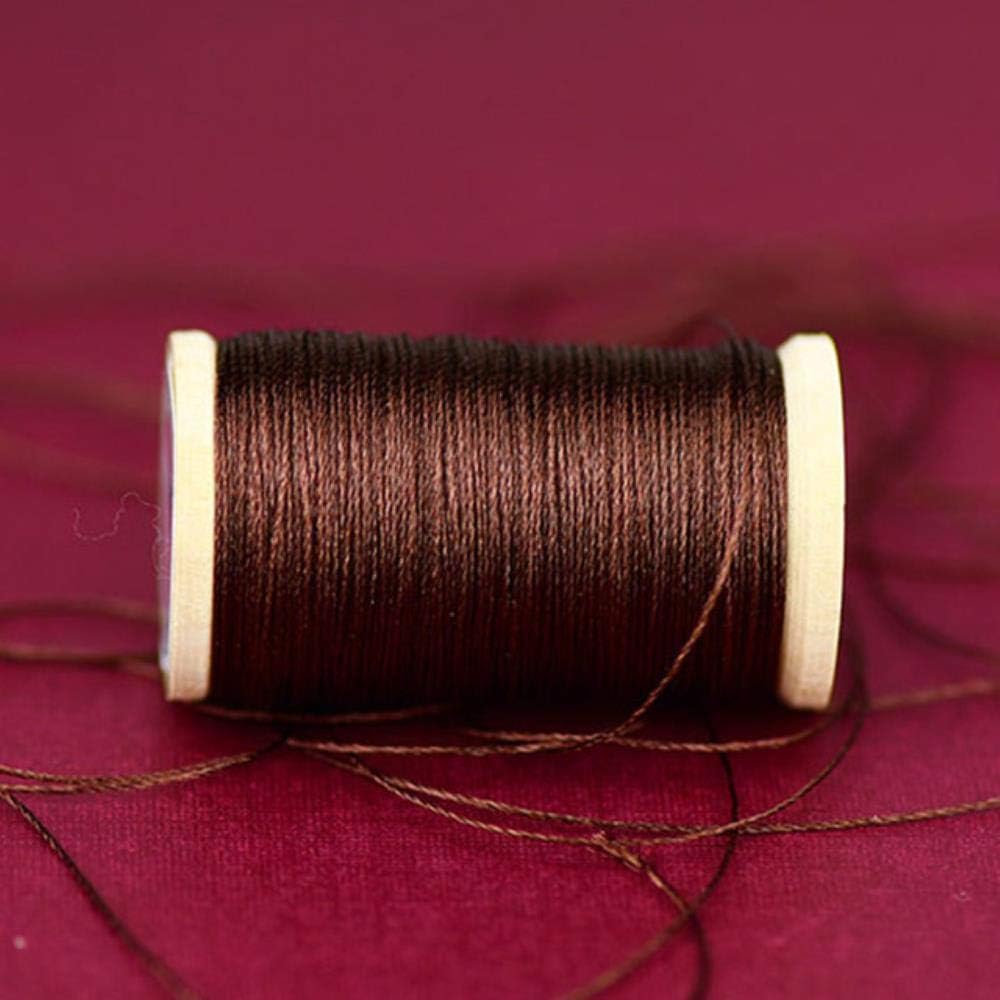 Rollo de fibra de poliamida de 0,3 mm, hilo de bordado, tejido a mano ...