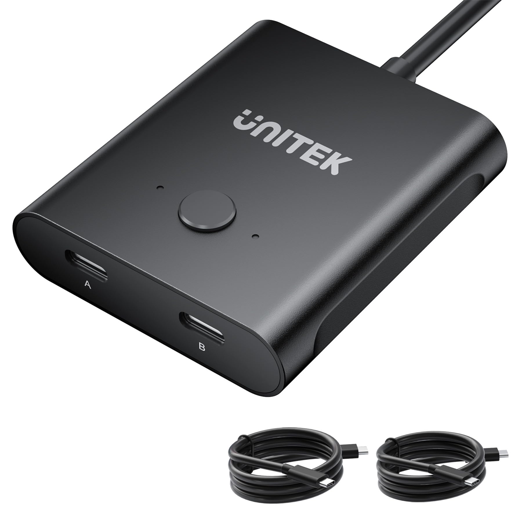 Unitek Bi Directional Usb C Switcher 1 In 2 Out 2 In 1 Out Usb Switch Selector 2 Computers Share