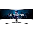 Amazon.com: Acer Predator Z57 | 57" DUHD 7680 x 2160 Mini LED 1000R Curved Gaming Monitor | AMD ...