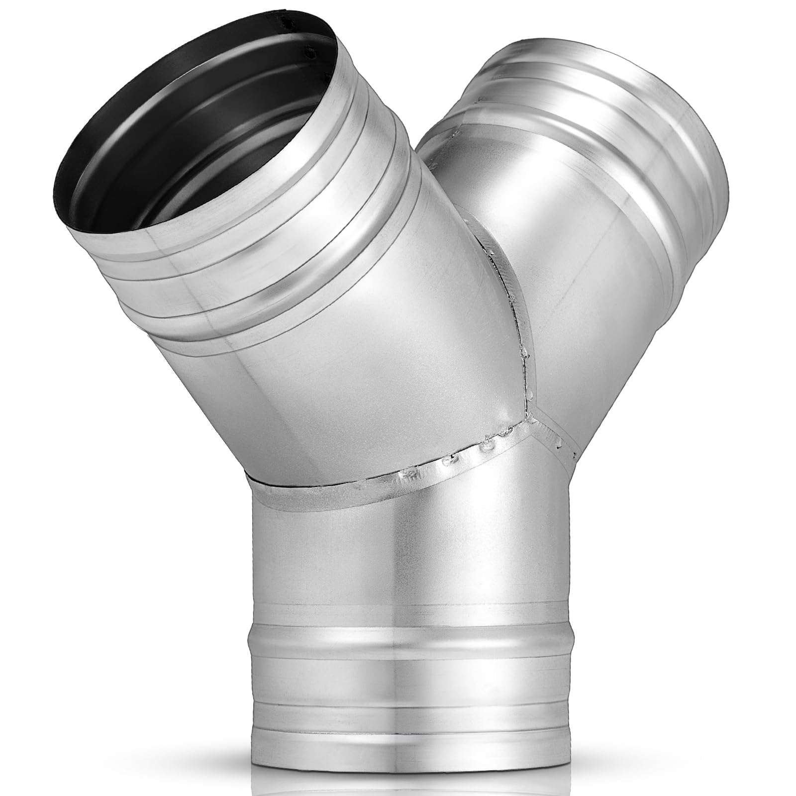 Therwen 4 Inch Duct Splitter for Exhaust Fan 3 Way Duct Hose Connector ...