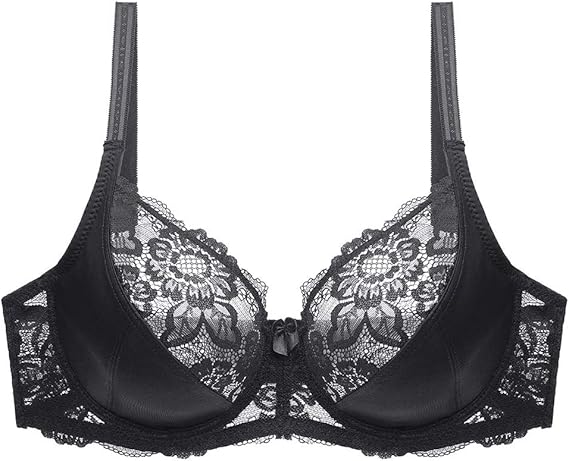 NOBRAND Luxuriöser Spitzen-BH, sexy, dünn, atmungsaktiv, für Damen Gr ...