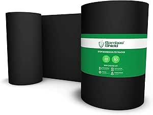 Amazon.com : Bamboo Shield - 100 feet Long x 30 inch x 80 mil - Bamboo ...