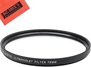 Amazon.com : 72MM Multi-Coated UV Protective Filter for Sony Cyber?Shot ...