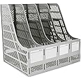 Amazon.com : SAYEEC Sturdy Magazine Holder Organizer Desktop 4 ...