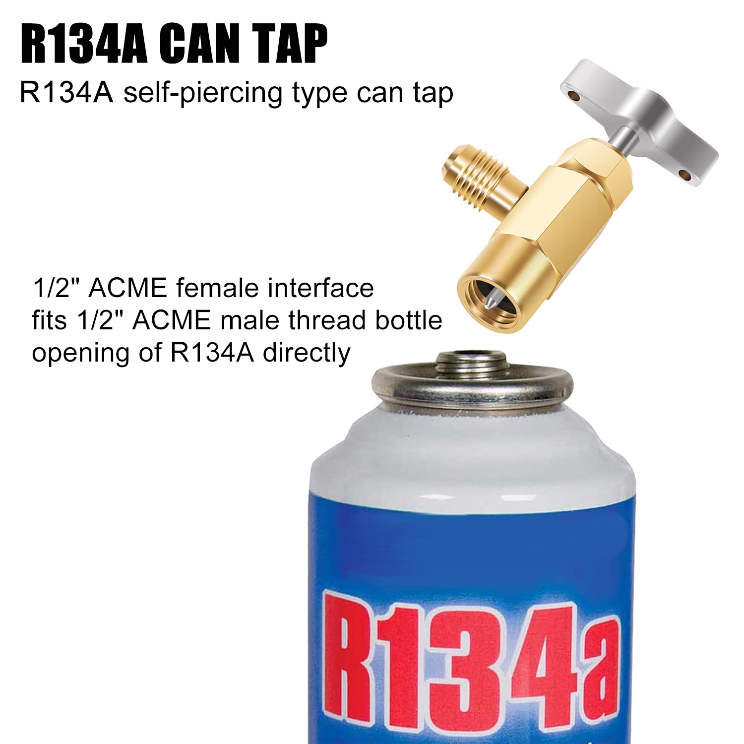Mua JIFETOR R134A Refrigerant Can Tap Valve, AC Refrigerant Bottle ...