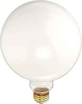 150 Watt G40 Globe Decorative Light Bulb / 5" Diameter / Incandescent ...