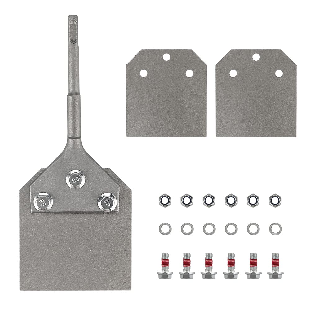 SDS Plus Floor Scraper 4" x 10", Thinset Removal Bit Tile Removal ...