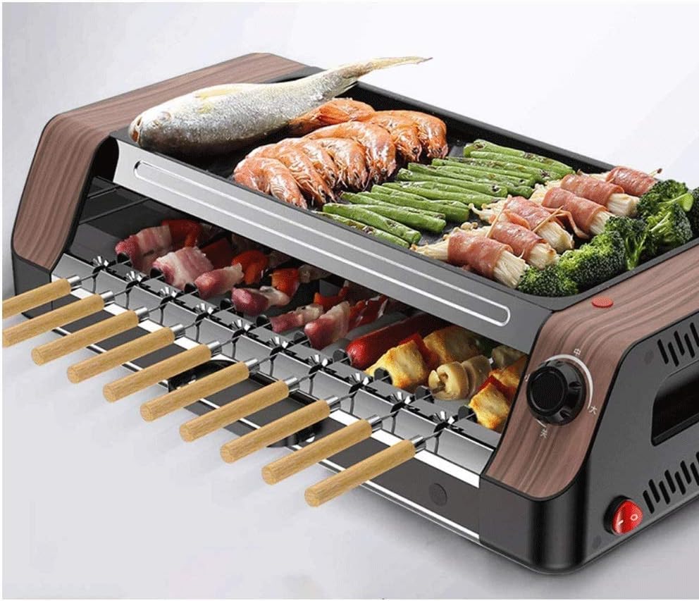 Review Big Shark Smokeless Grill, Compact & Portable Indoor Electric ...