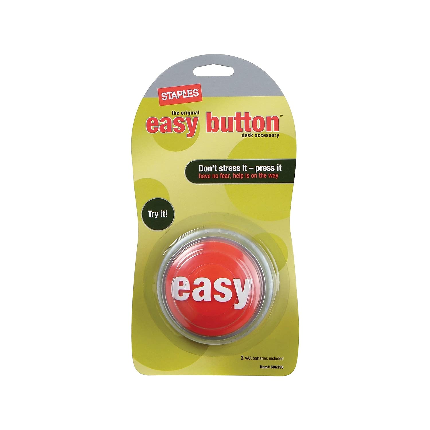 Mua Staples 606396 Easy Button trên Amazon Mỹ chính hãng 2025 | Fado