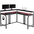 Amazon.com: Z-Line Designs Series 1.2 Performance L Desk, Grey : Home ...