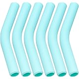 Amazon.com: 6Pcs Metal Straw Silicone Tips 5/16 IN Wide(8mm Outer ...