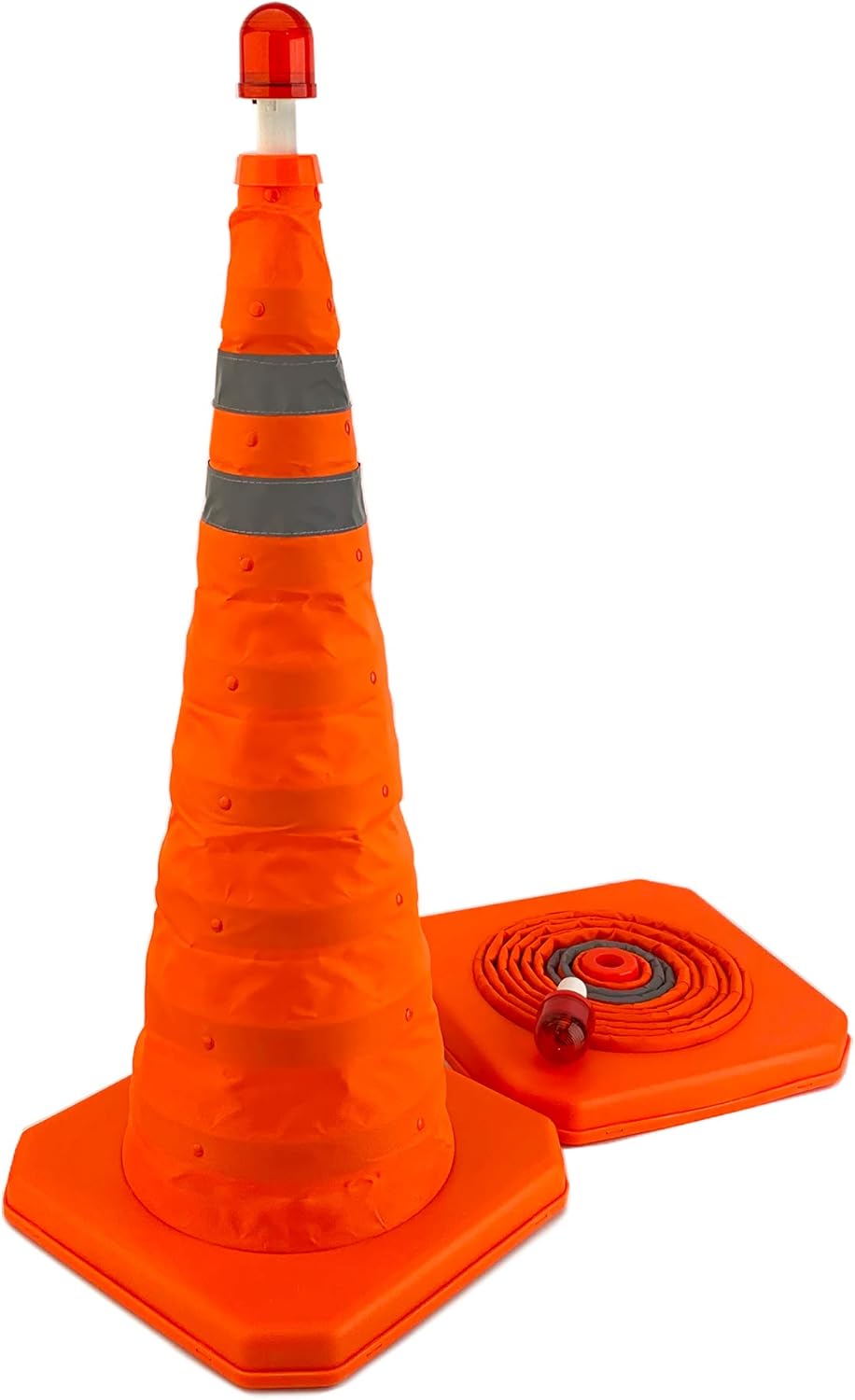 Collapsible Safety Traffic Cone -68CM Multipurpose Pop-Up Safety Cone ...