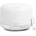 Amazon.com: ASAKUKI 500ml Premium, Essential Oil Diffuser with Remote ...