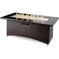 Amazon.com: Outdoor GreatRoom Co Propane Fire Pit Table - Balsam ...