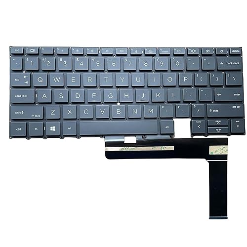 YIJIATech New Replacement Keyboard with Screwdriver US Layout for HP ...