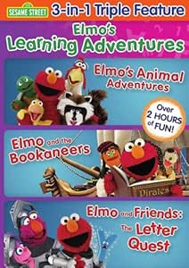 Amazon.com: Sesame Street: Elmo's Learning Adventures (Elmo's Animal ...