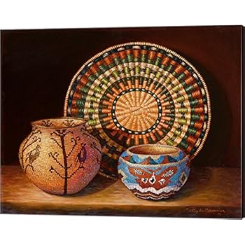 Amazon.com: Southwestern Native American Indian Pottery Wall Picture ...