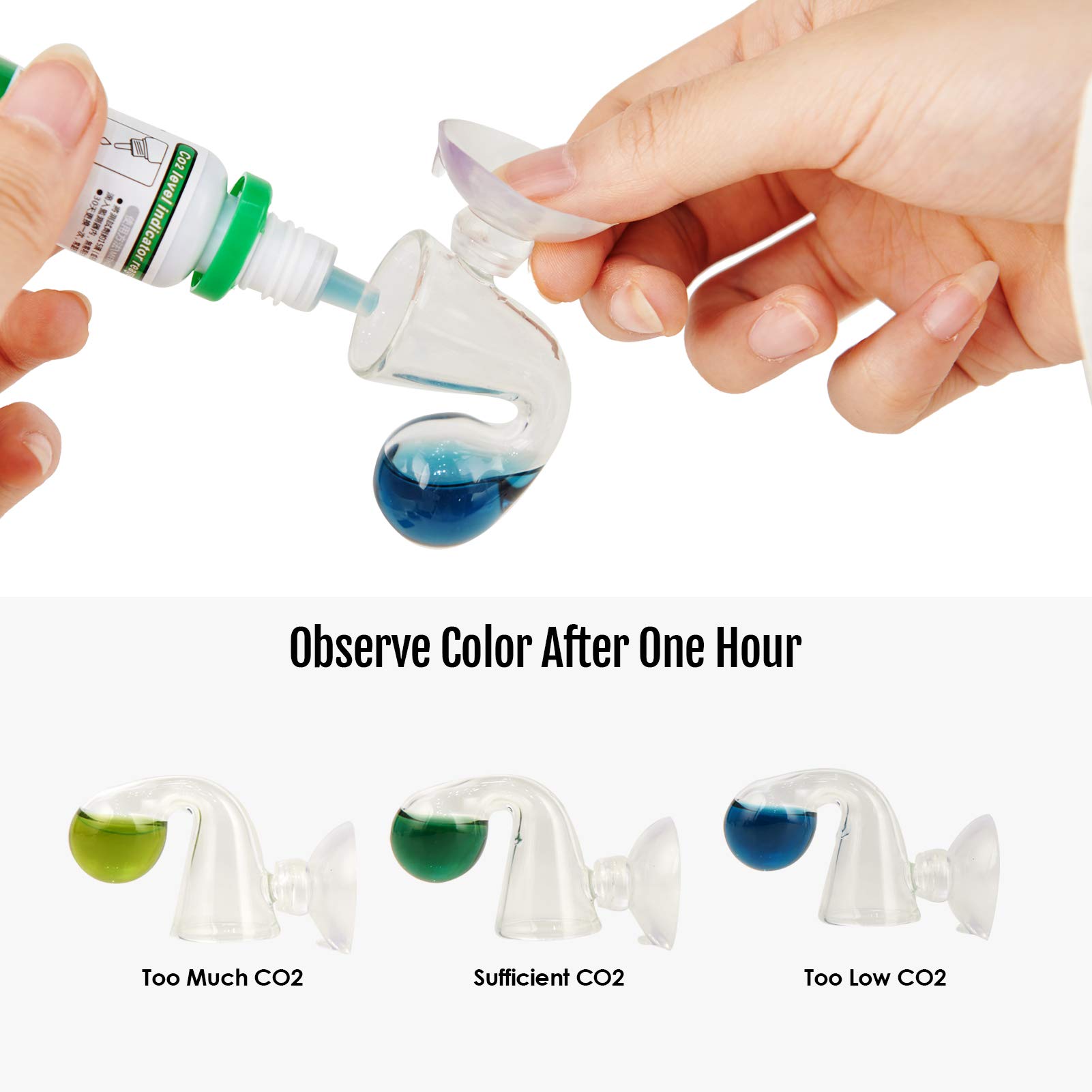 Mua Glass Drop Checker Kit with 15ml Co2 Checker Solution The Most ...