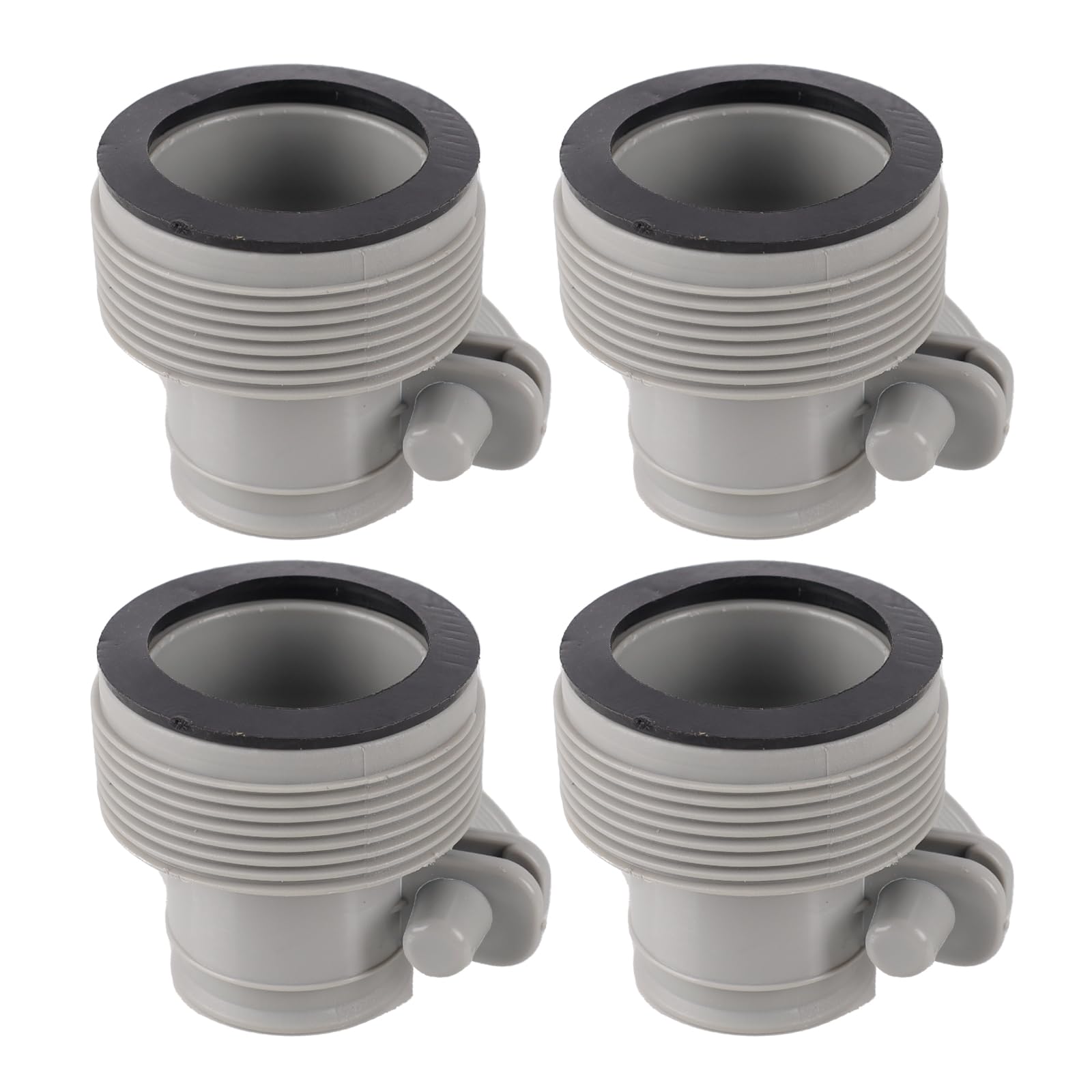 4 Pack Pool Hose Adapter Type B Conversion Kit for 1.25" to 1.5" Hoses Replacement Accessories ...