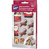 Amazon.com: Wilton Royal Icing Decorations (12 Pack), 1", Multicolor ...