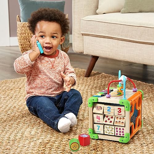 LeapFrog Touch and Learn Wooden Activity Cube | Pricepulse