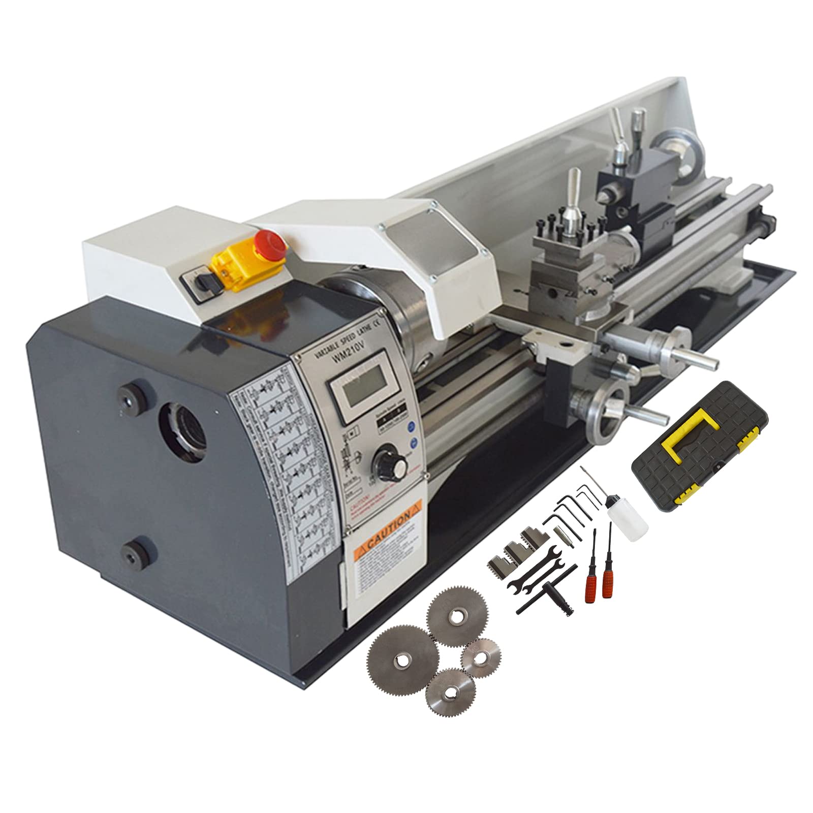 Mua INTBUYING Metal Lathe 8"X24" Benchtop Mini Lathe Machine Precision ...