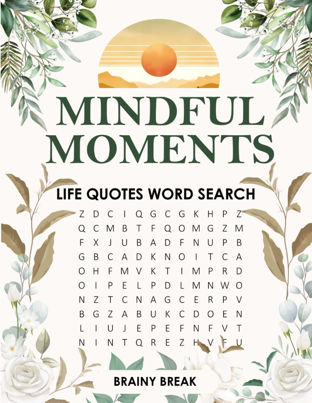 Mua Mindful Moments: Life Quotes Word Search Serene, Wise and Calming ...