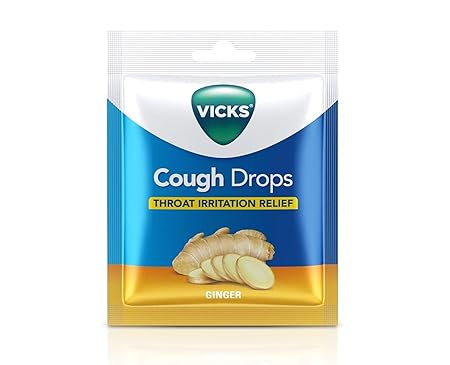 Buy Vicks Cough Drops Bags Ginger 2g (20 Count) - Pack of 5 Online at ...