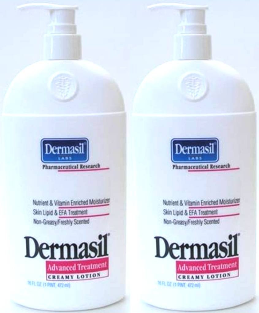 Amazon.com : Dermasil Advanced Treatment Creamy Lotion Dry Skin ...