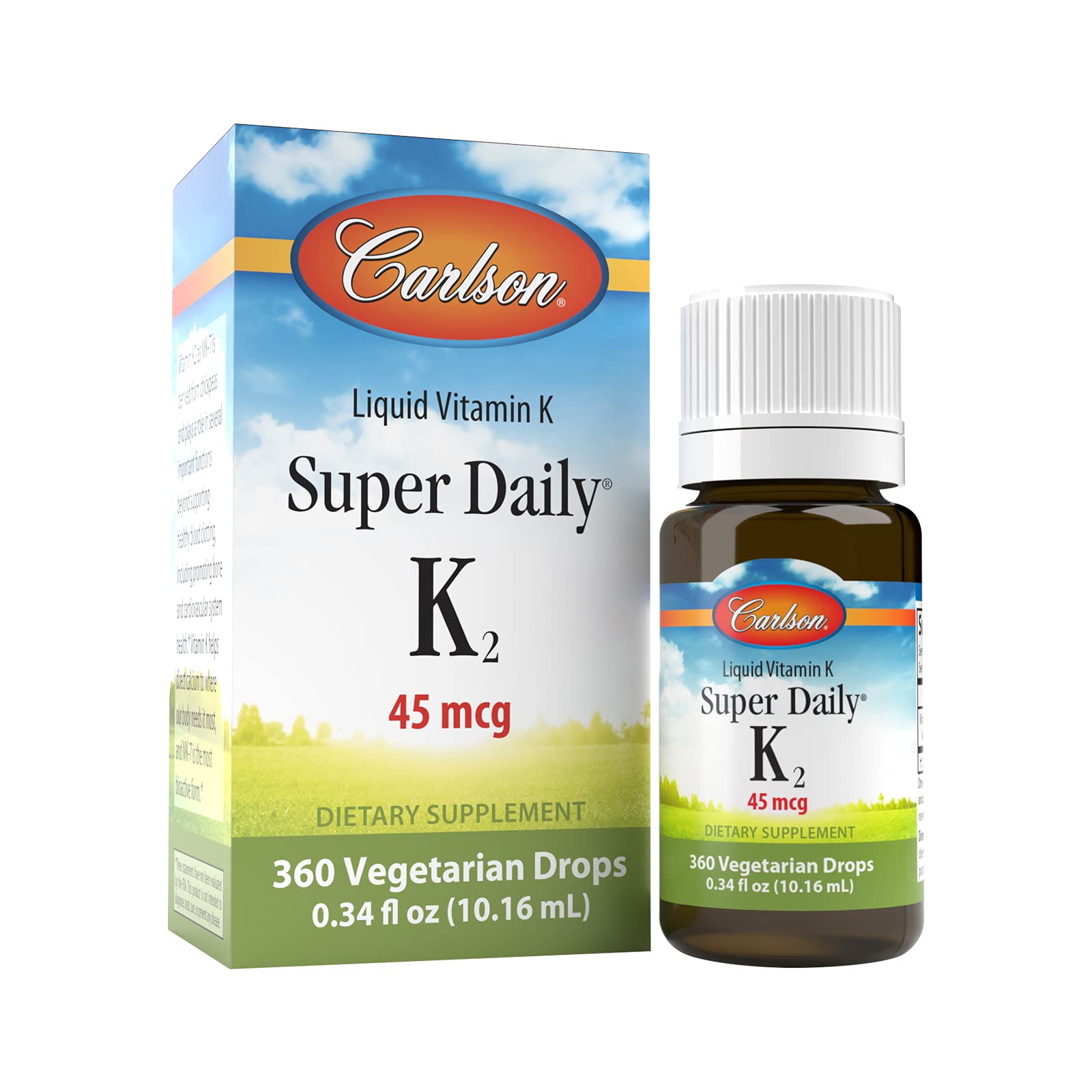 Mua Carlson - Super Daily K2, 45 mcg Liquid Vitamin K, Bone Health, K2 ...