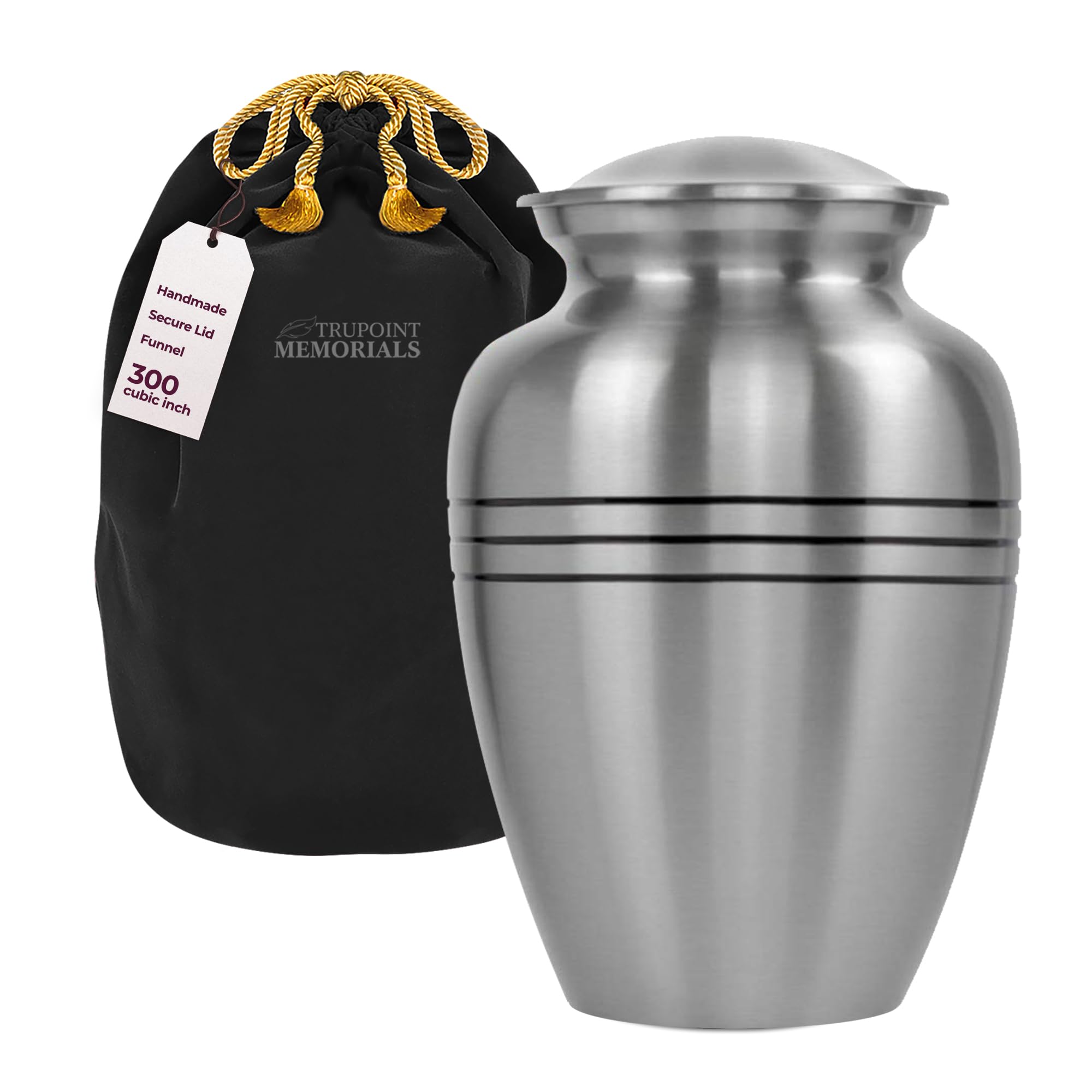 Trupoint Memorials Extra Large Urn for Ashes Adult Male or Female Up to ...