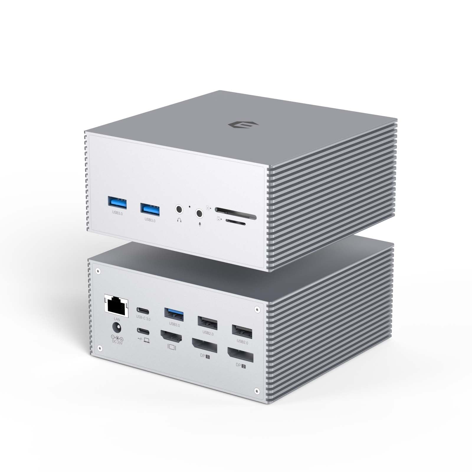 TOTU USB C Docking Station, Laptop USB-C 4K Triple Display Docking ...