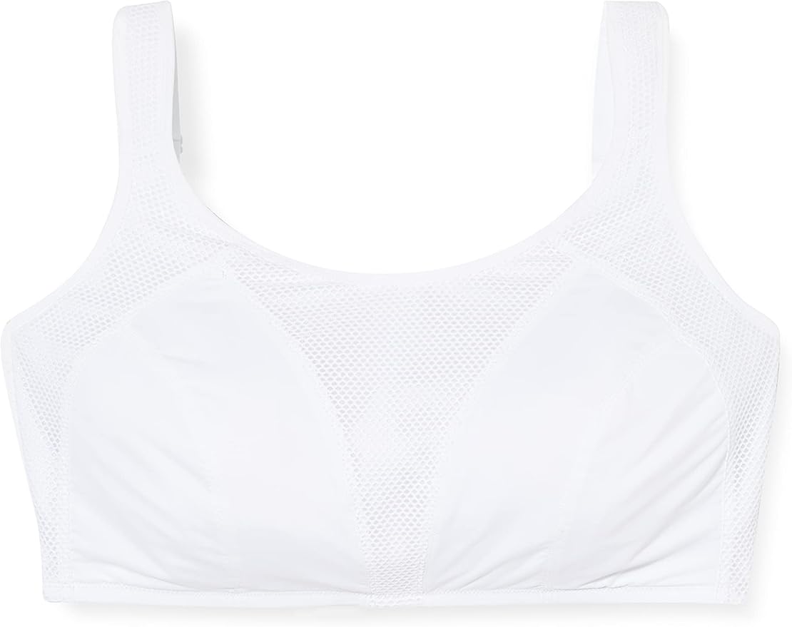 Pour Moi? Damen Energy Non Wired Full Cup Bra Sport-BH, Weiß (White ...
