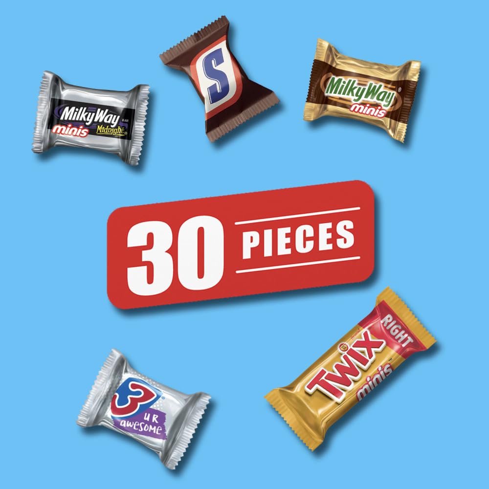 Mua SNICKERS, TWIX, 3 MUSKETEERS, MILKY WAY & MILKY WAY Midnight Minis ...