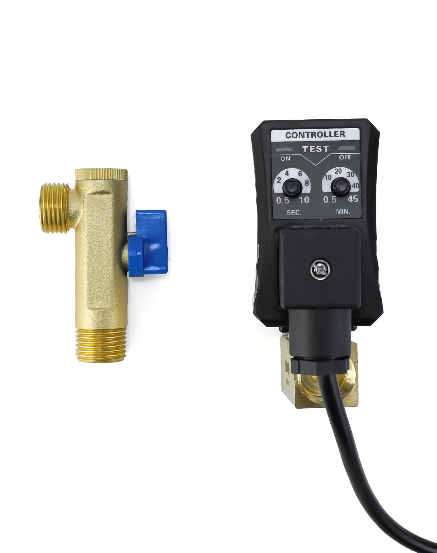 Mua QWORK Automatic Timed Condensate Drain Valve with Steel Hose 1/4 ...