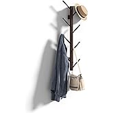 Amazon.com: BMOSU Wall Mounted Coat Rack Coat Tree Hat Tree on The Wall ...