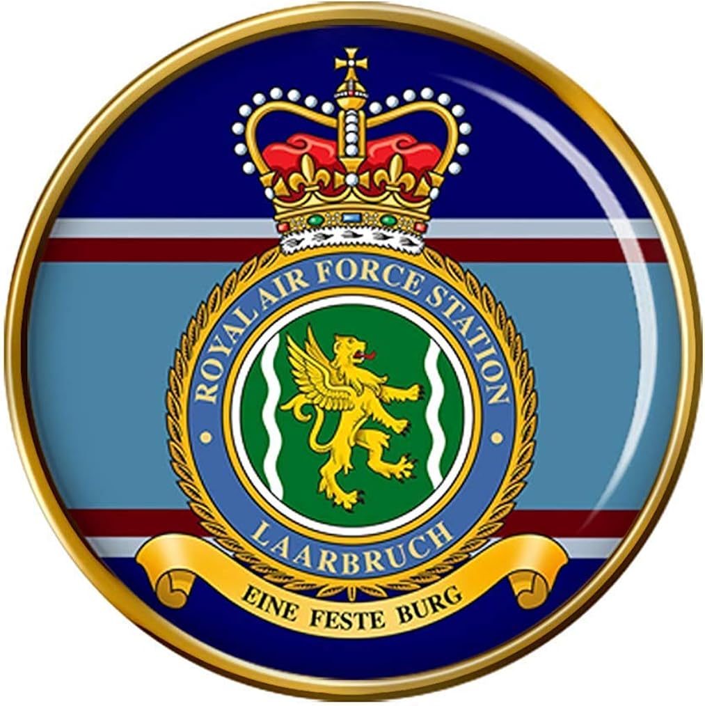 RAF Station Laarbruch Pin Badge: Amazon.co.uk: Clothing