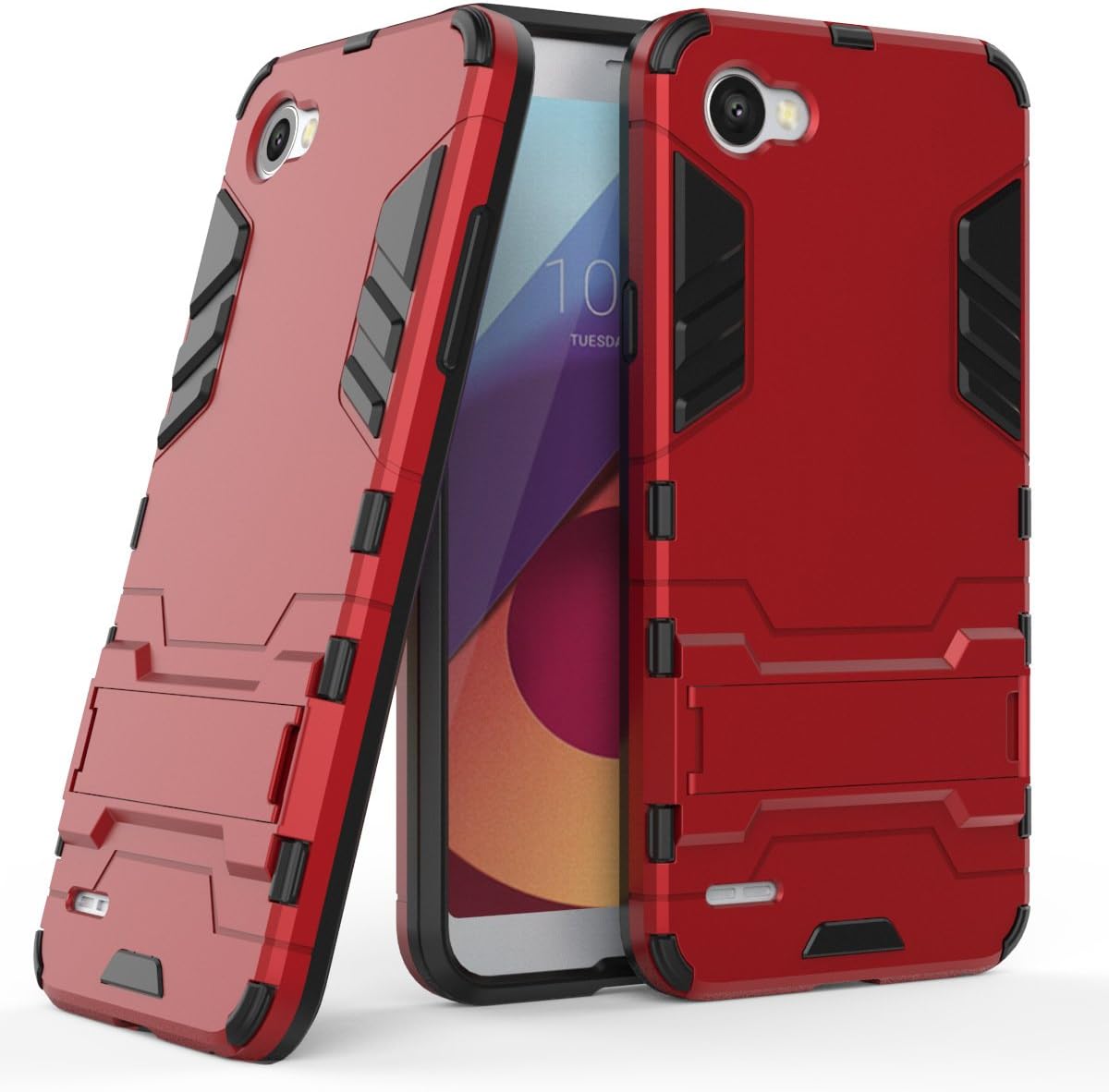 MaiJin Funda para LG Q6 / Q6 Plus (5,5 Pulgadas) 2 en 1 Híbrida Rugged ...