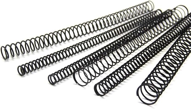 Alta resorte elástico 2 piezas de acero del resorte de metal largo ...