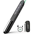 Amazon.com: Norwii N76 Rechargeable Presentation clicker with Pointer, Long Range Presentation ...