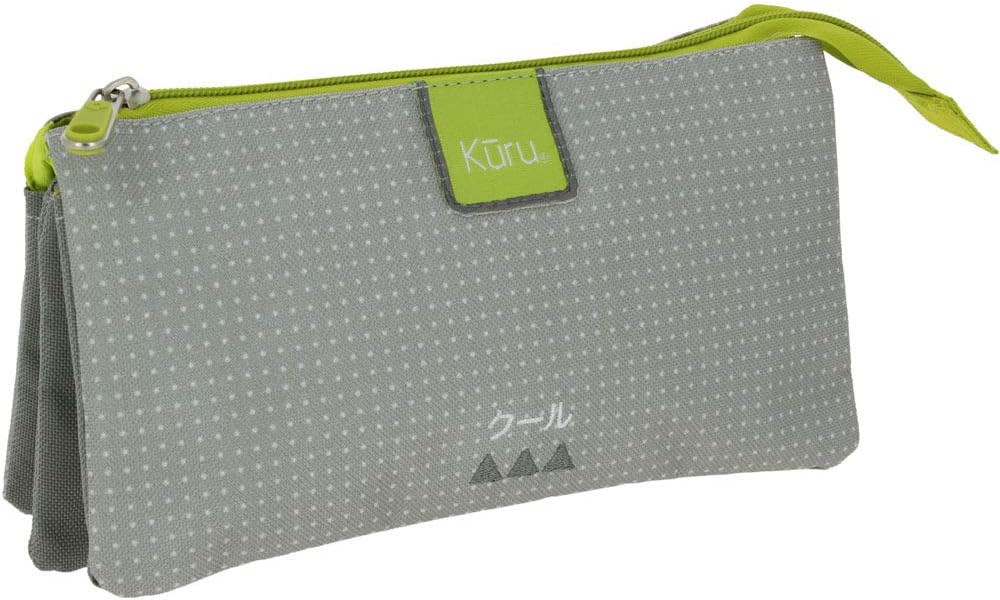Grafoplás 37542871 Kuru Collection Triple Case, Grey, 22.5 x 12 x 14 cm ...
