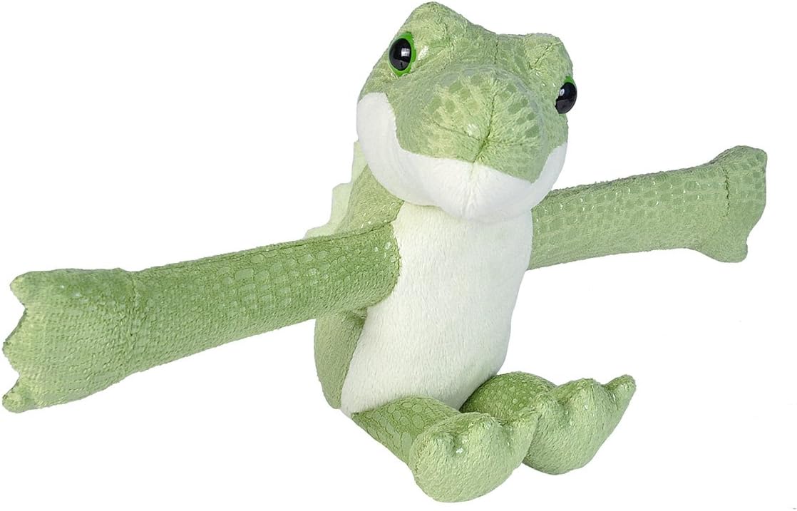 Wild Republic Huggers Soft Toy Slap Bracelet, Gifts for Kids, Crocodile ...