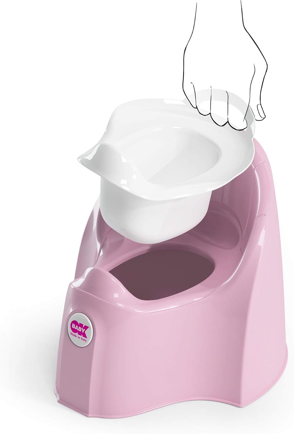 OK Baby N38915435X Pasha – The Futuristic Potty for Relaxed Shops, Pink ...
