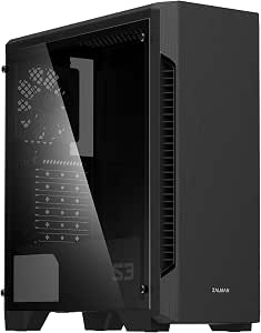 Amazon.com: Zalman S3 ATX Mid Tower Computer Case w/ Tempered Glass ...