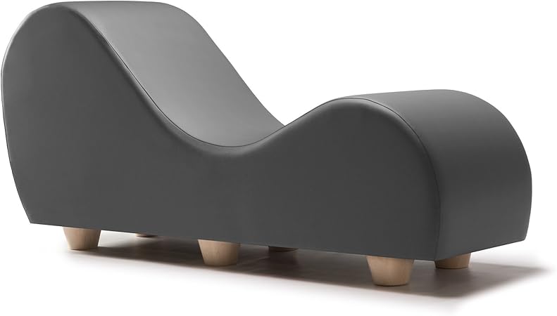 Amazon.com: Liberator Chaise Lounge Yoga Chair - Premium Faux Leather w ...