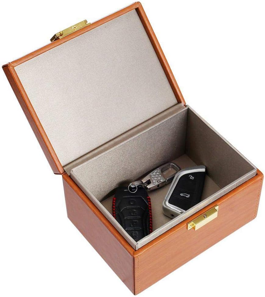 Wooden Faraday Box Car Key Signal Blocker Box Anti Theft Key Safe wooden-faraday-box-car-key-signal-blocker-box-anti-theft-key-safe