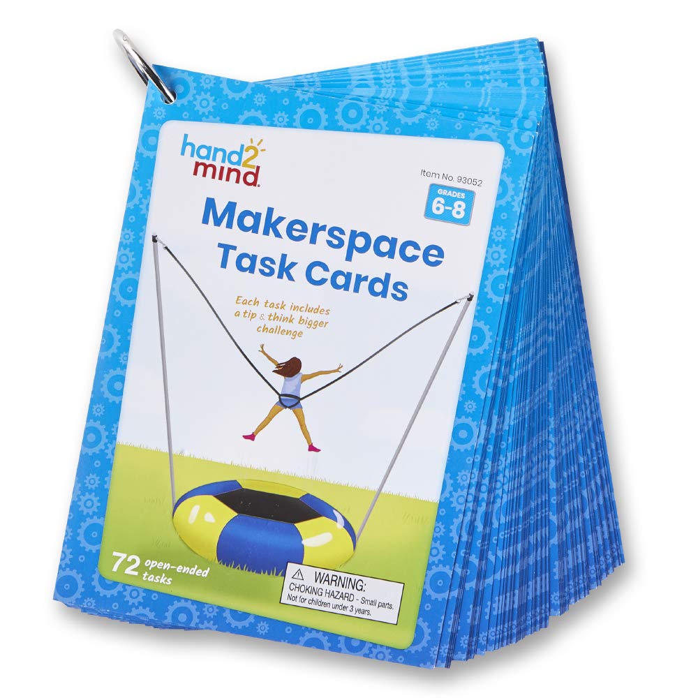 Mua hand2mind Makerspace Task Cards, Grades 6-8, STEM Challenge Cards ...