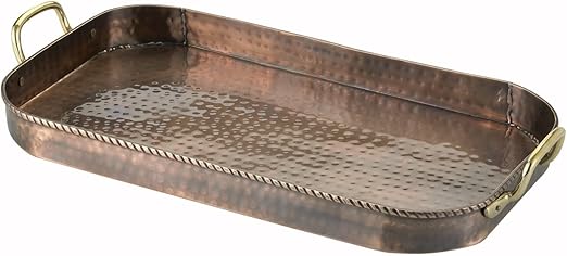 Amazon.com: Old Dutch Tray, 18", Antique Copper: Home & Kitchen